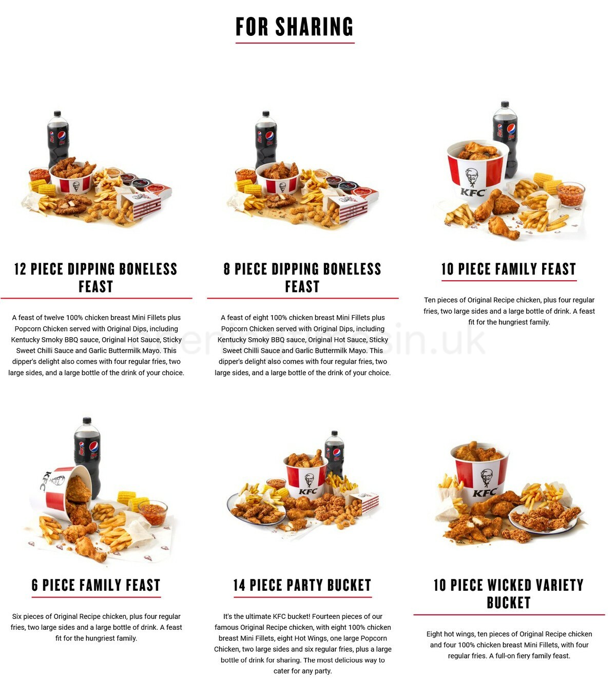 KFC Offers & Menu from 20 March - Page 2
