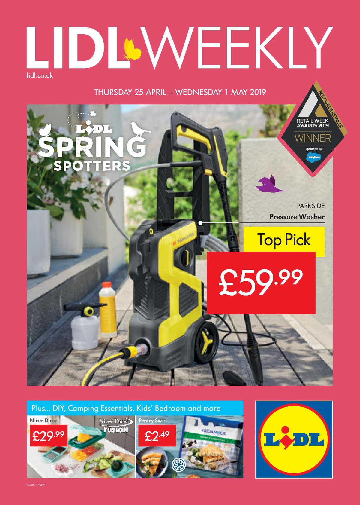 LIDL UK - Offers & Special Buys from 25 April