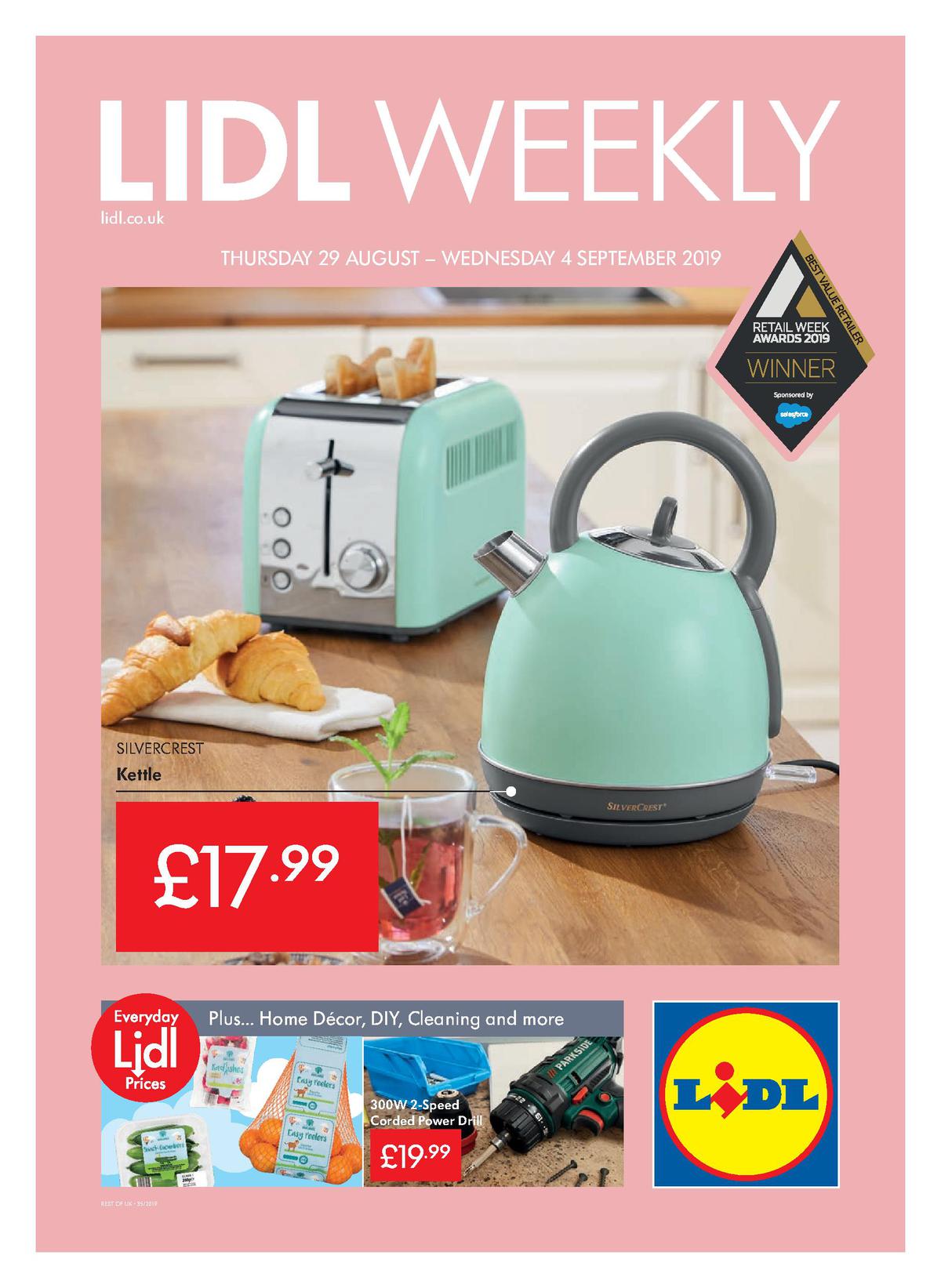 LIDL UK - Offers & Special Buys from 29 August