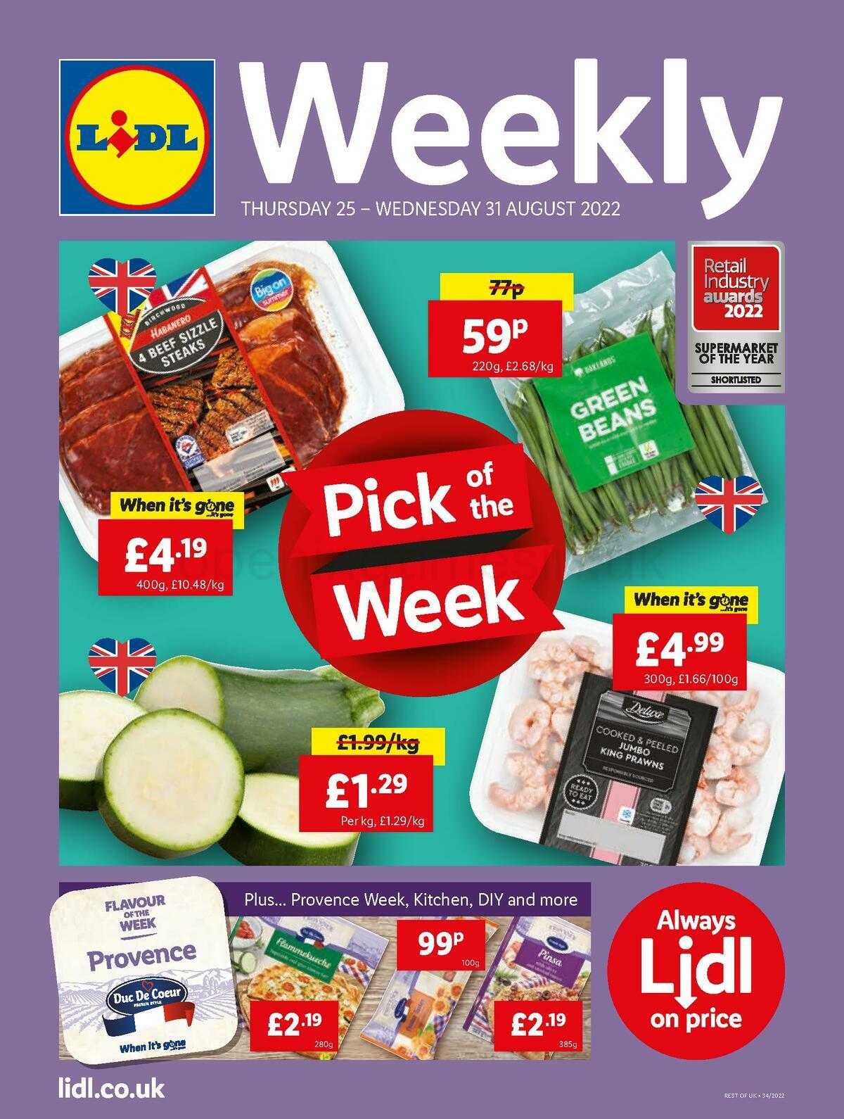 LIDL UK - Offers & Special Buys from 25 August
