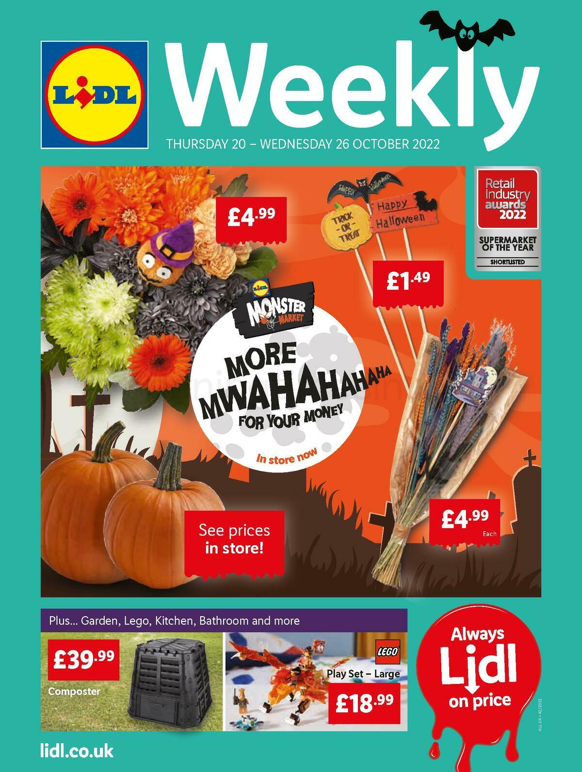 LIDL UK - Offers & Special Buys from 20 October