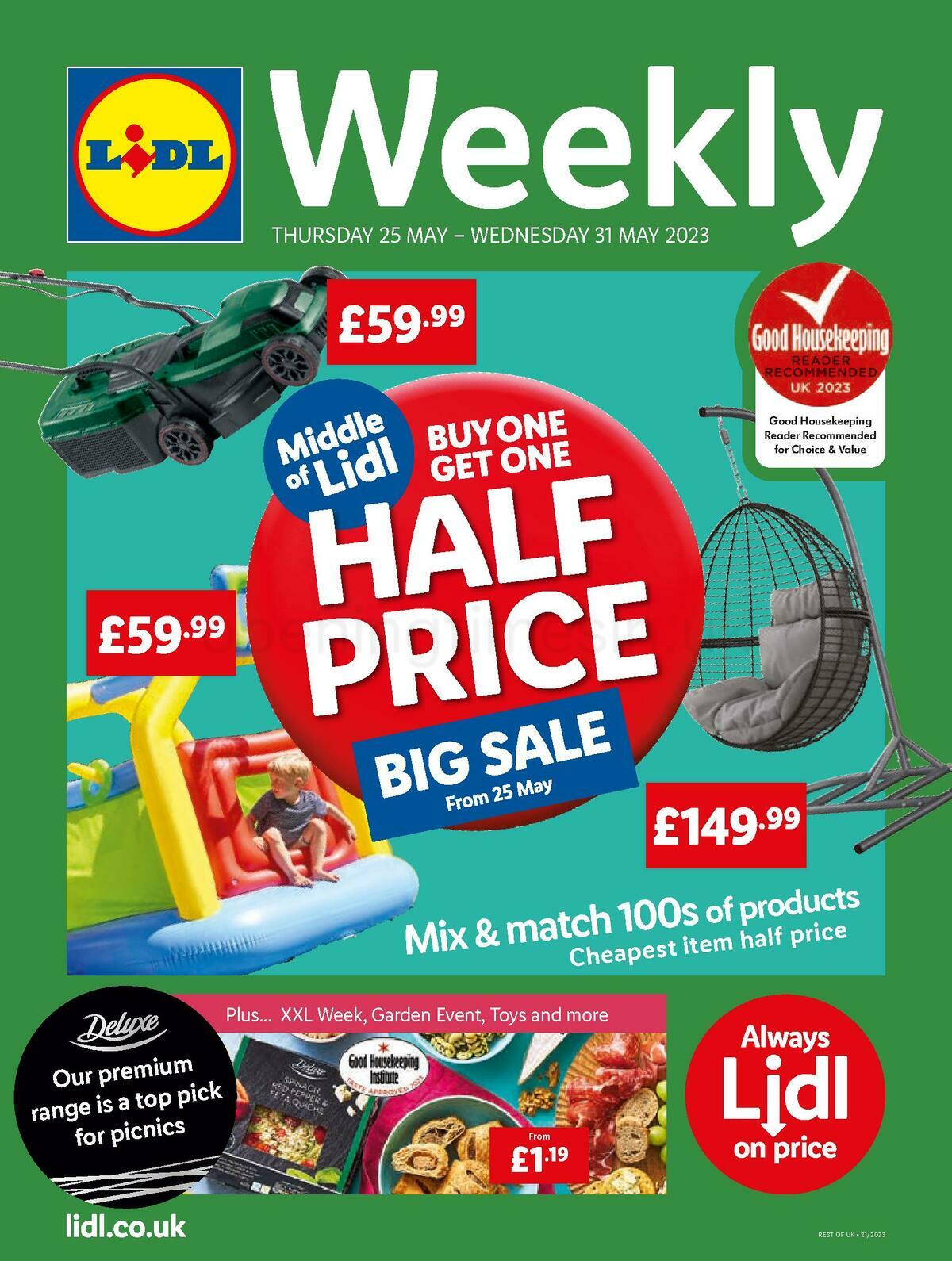 LIDL UK - Offers & Special Buys from 25 May