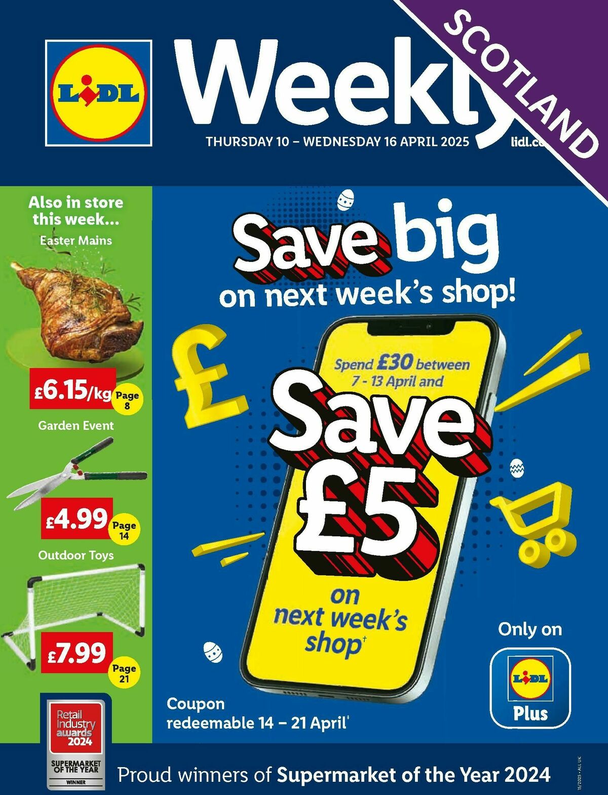 LIDL Scotland UK - Offers & Special Buys from 10 April