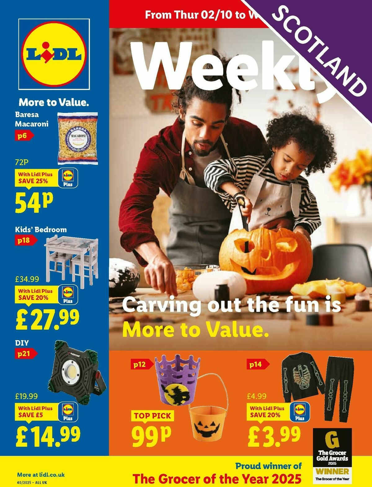 LIDL Scotland UK - Offers & Special Buys from 2 October