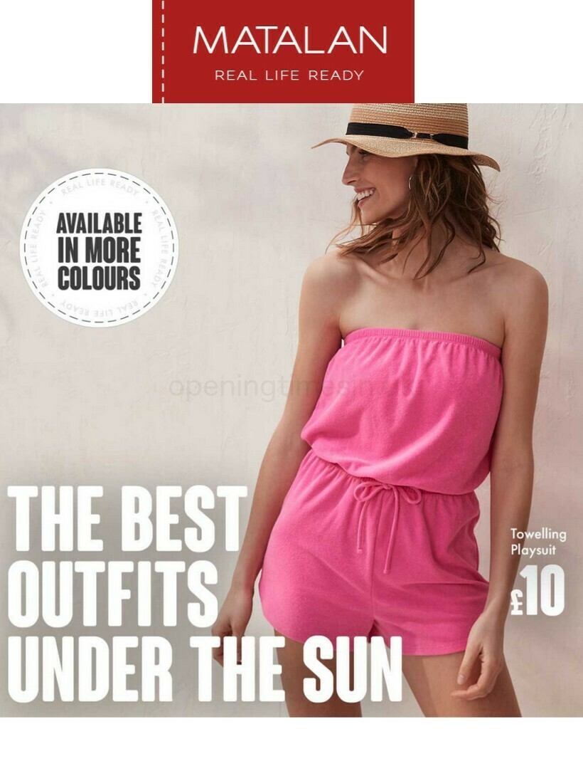 Matalan Offers and new items in clothing from 15 June
