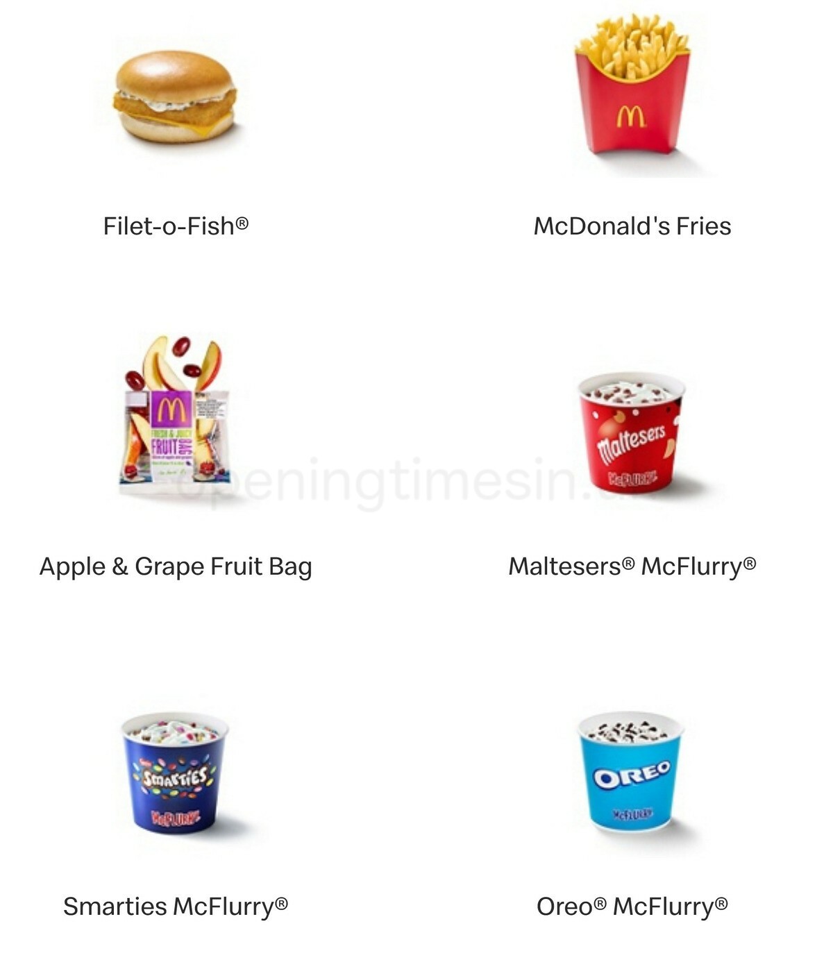 McDonald's Offers & Menu from 20 March - Page 9