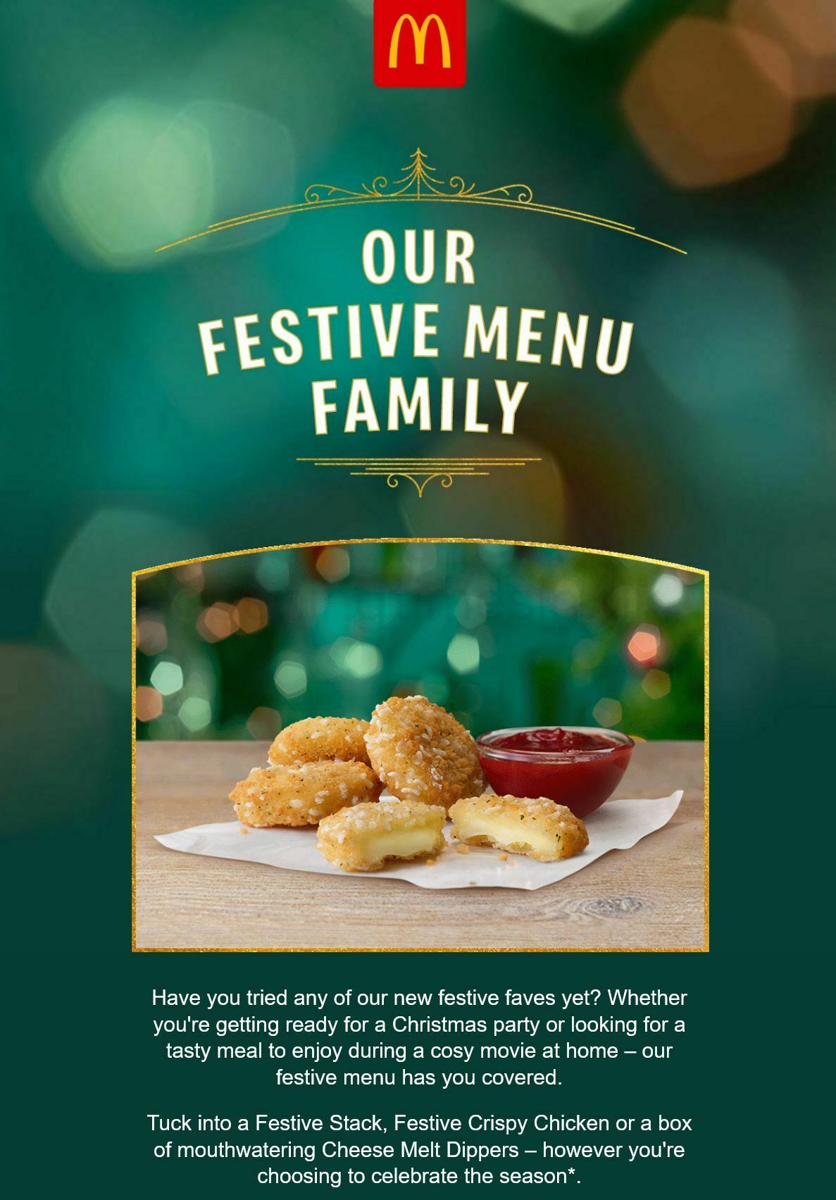 McDonald's Offers & Menu from 2 December