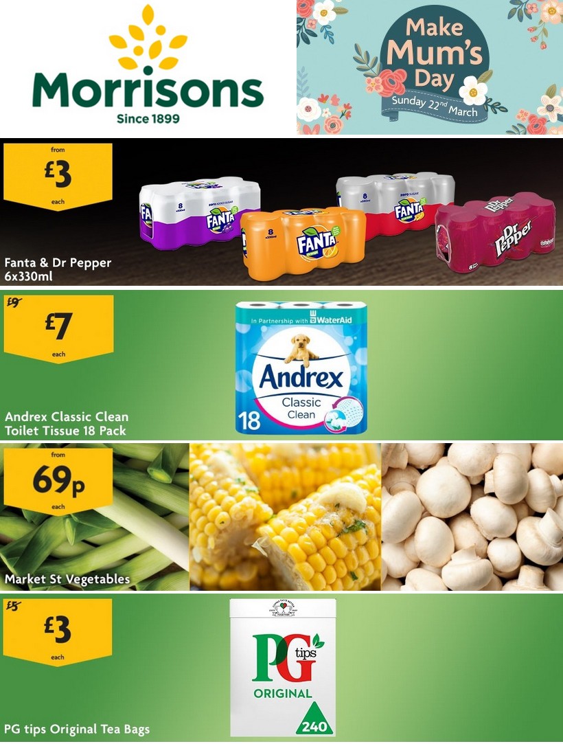 Morrisons Offers & Special Buys from 3 March