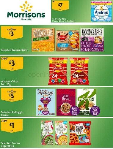 Morrisons - Gibraltar - Opening Times & Store Offers