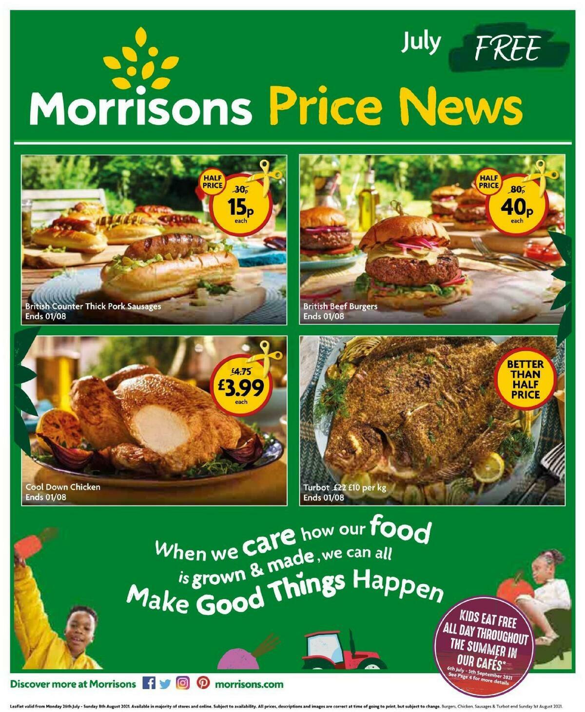 Morrisons Price News Offers & Special Buys from 26 July
