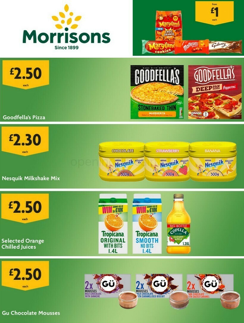 Morrisons Offers & Special Buys from 3 August