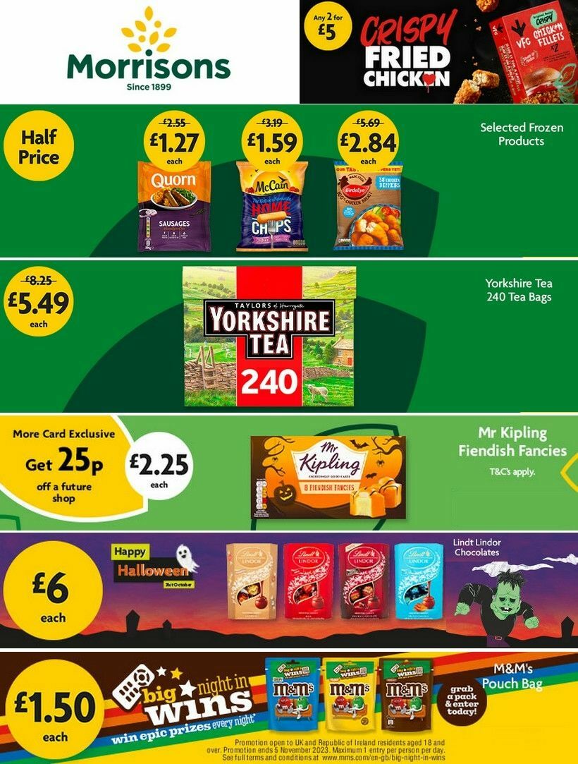 Morrisons Offers & Special Buys from 3 October