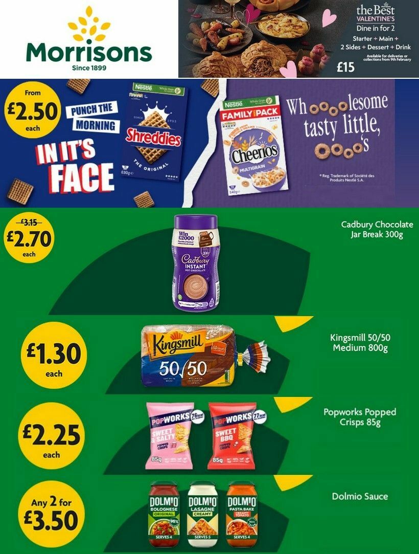 Morrisons Offers & Special Buys from 30 January