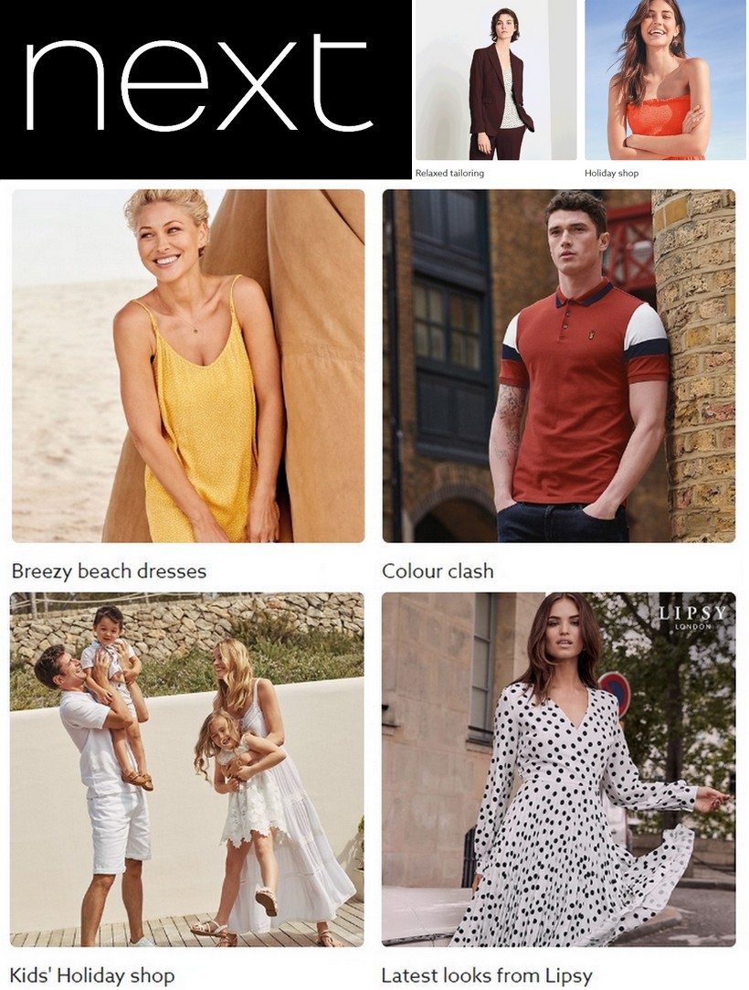 Next New offers & Special Buys from 7 August