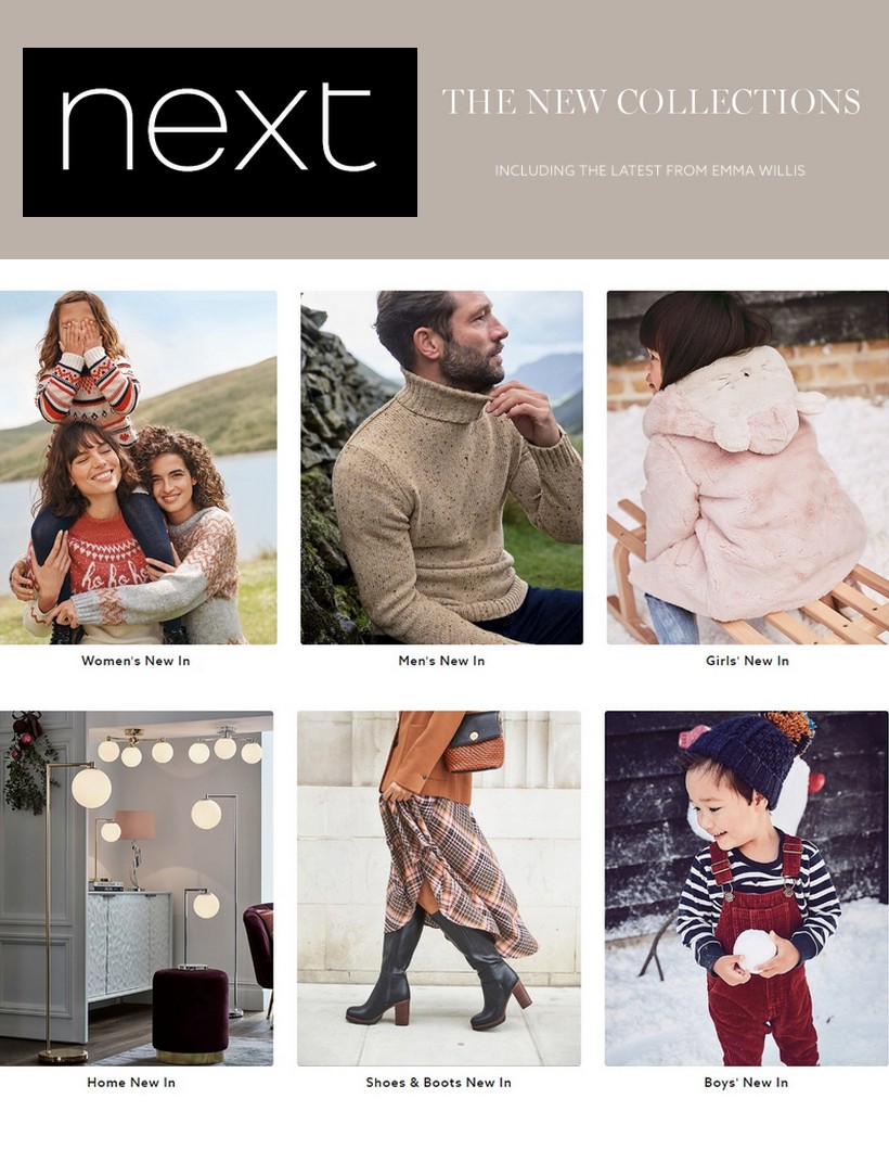 Next New offers & Special Buys from 5 November