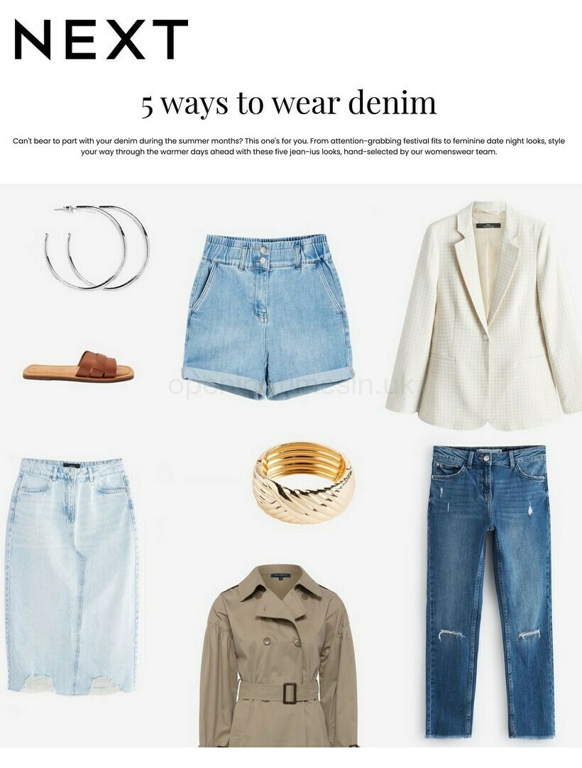 Next New offers & Special Buys from 15 August