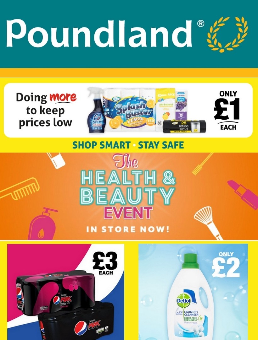 Poundland Offers & Great savings from 23 June
