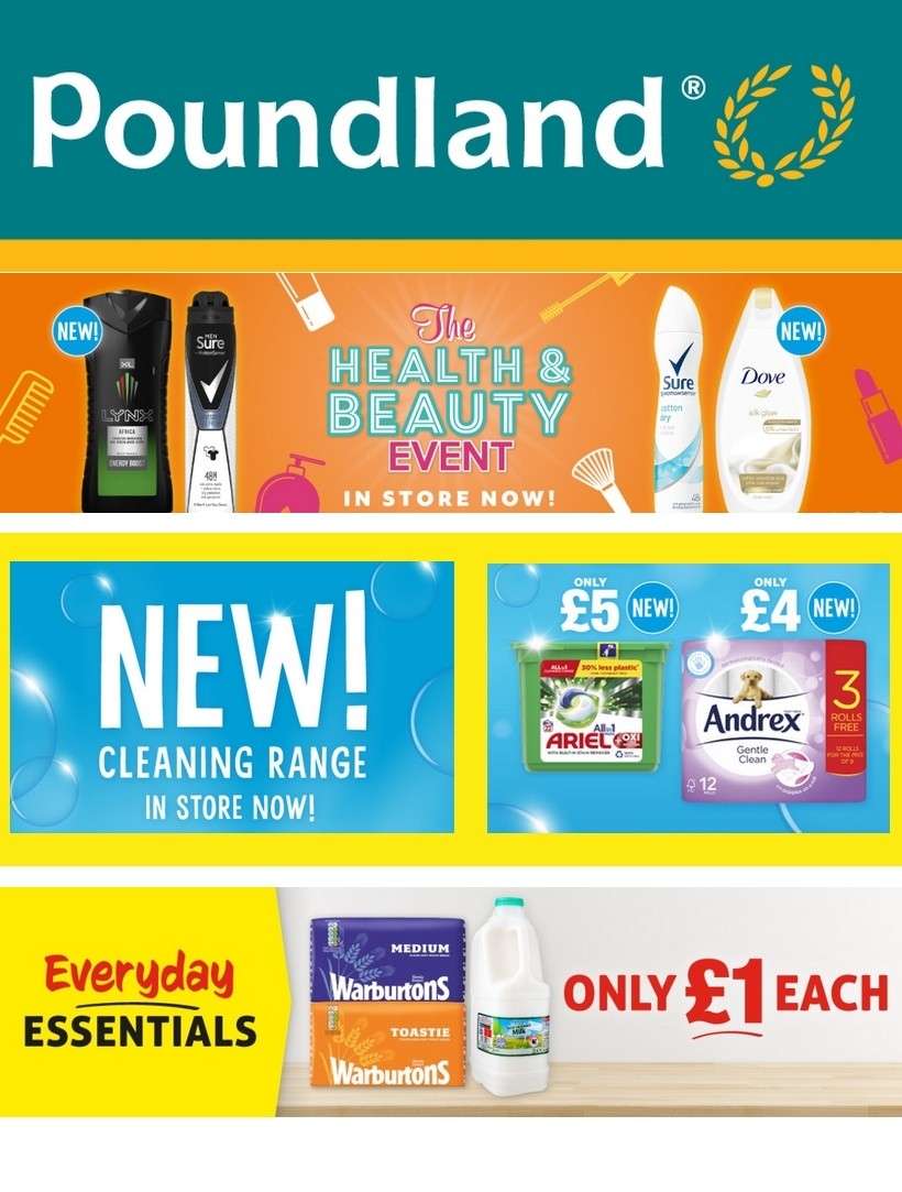Poundland Offers & Great savings from 7 July