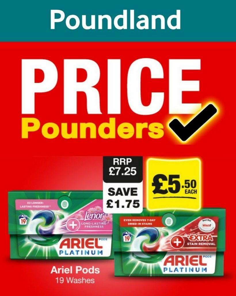 Poundland Offers & Great savings from 14 August
