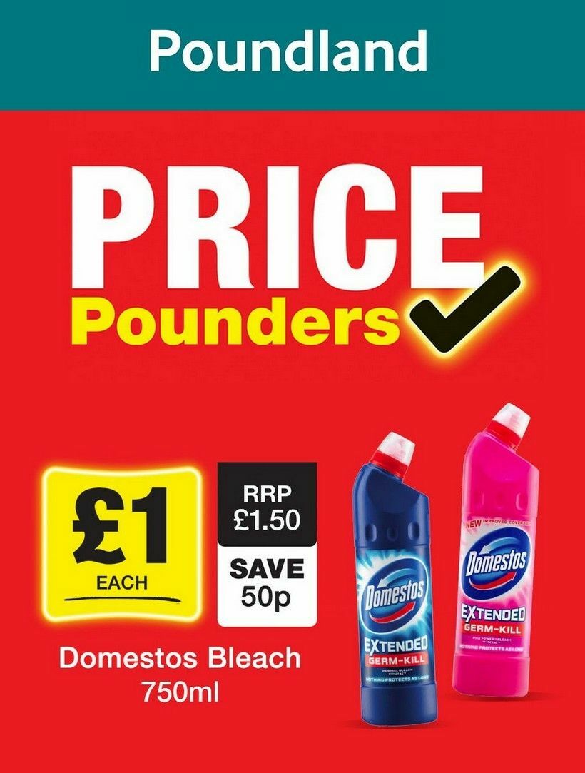 Poundland Offers & Great savings from 16 October