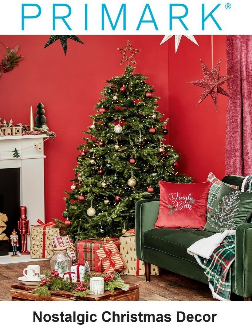 Primark Nostalgic Christmas Decor from 1 November