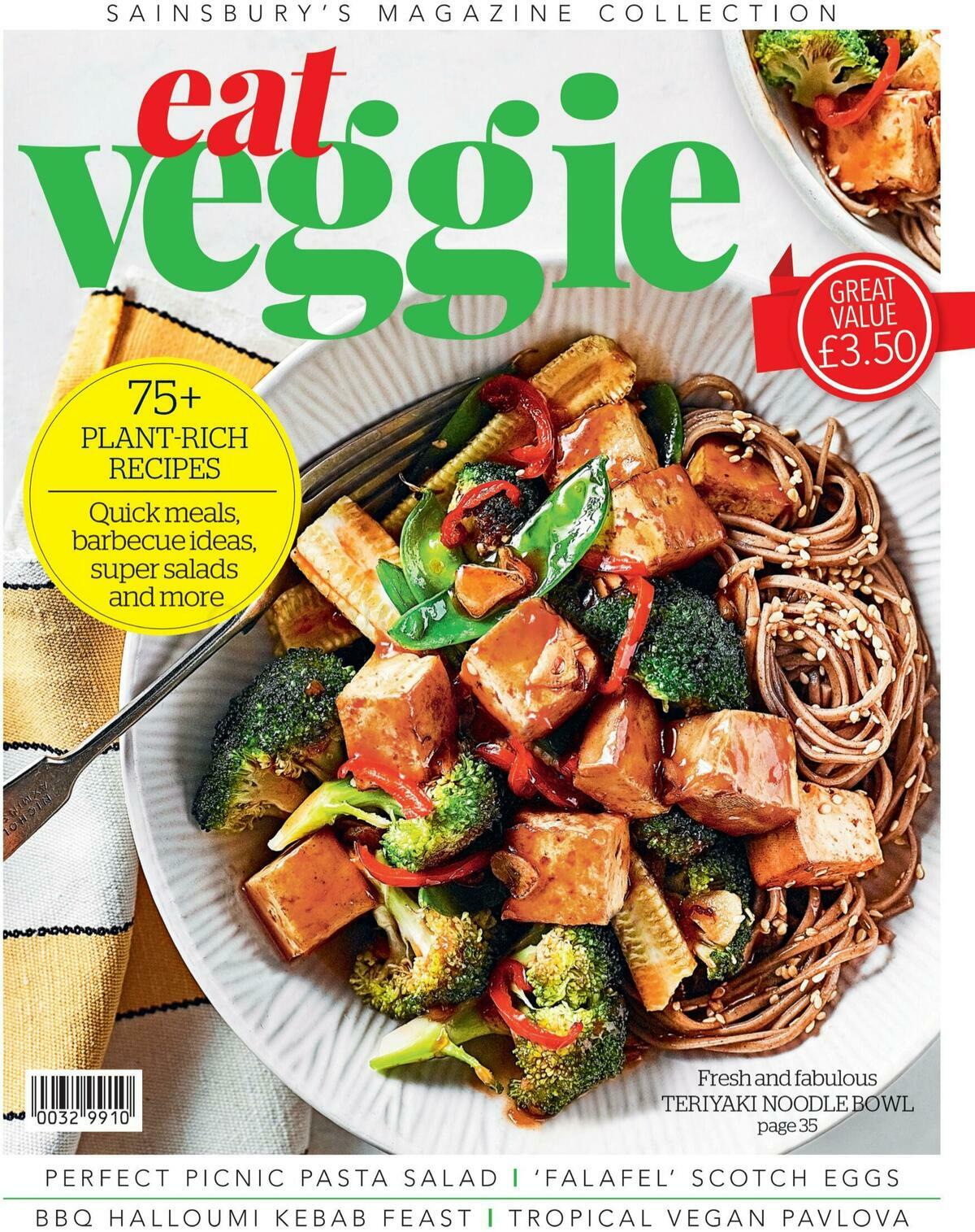 Sainsbury's Eat Veggie Magazine Offers & Special Buys from 20 June