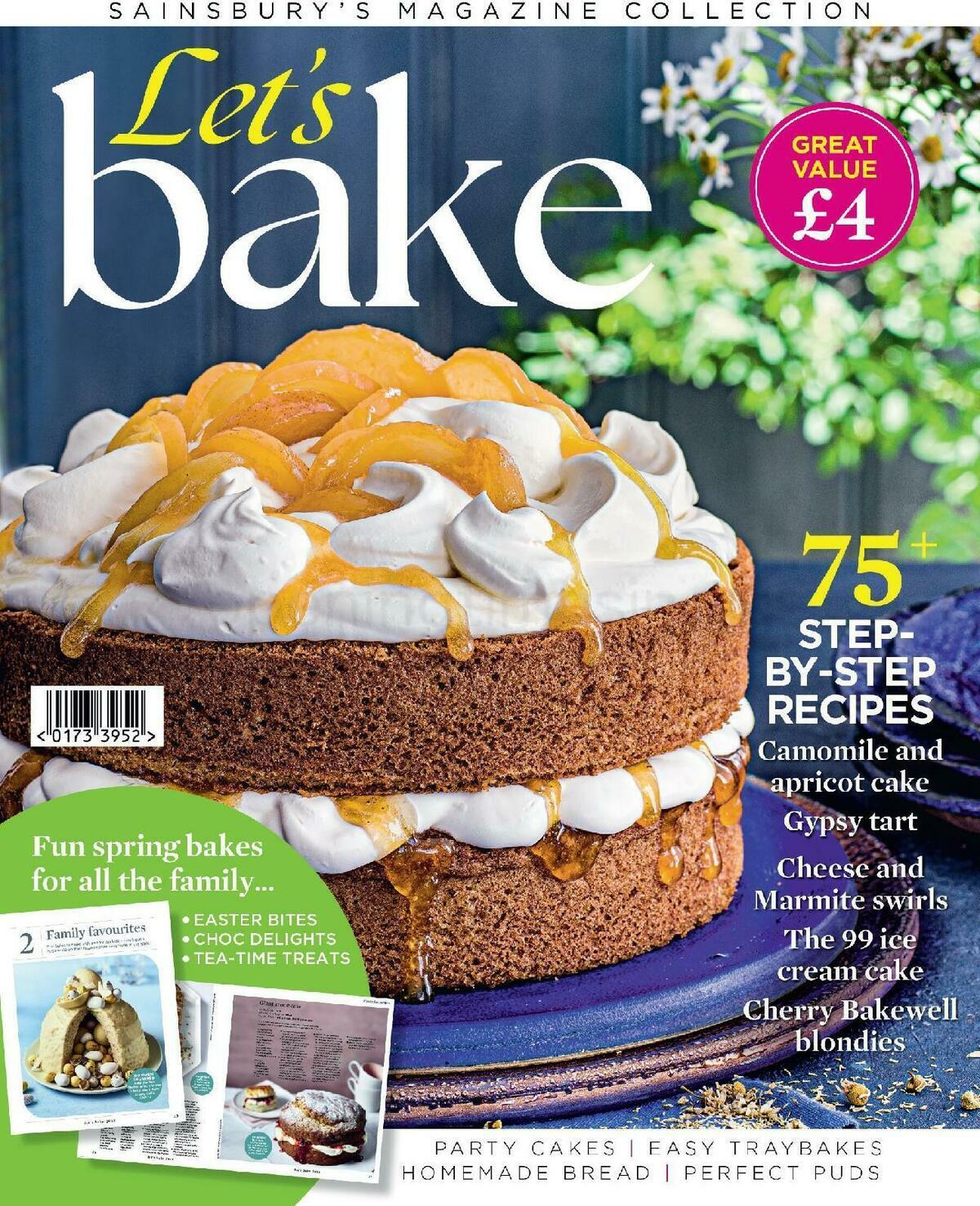 Sainsbury's Magazine Collection – Let's bake Offers & Special Buys from 25 March