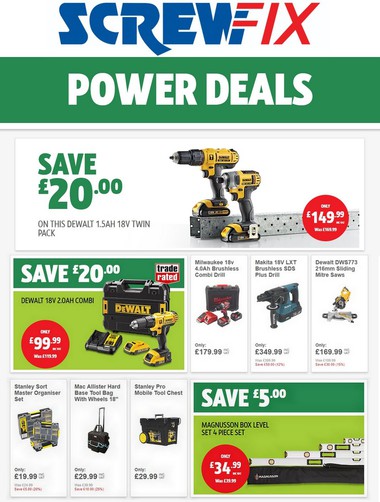 Screwfix Best Offers & Special Buys