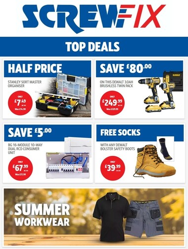 Screwfix Best Offers & Special Buys