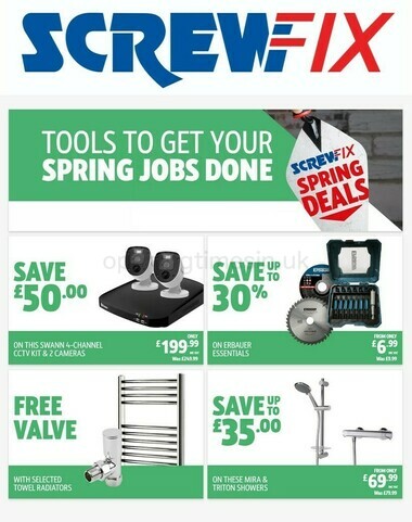 Screwfix - Eastbourne - Opening Times & Store Offers