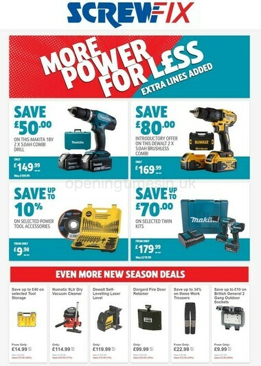 Screwfix - Sutton, Surrey - Opening Times & Store Offers