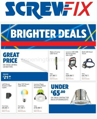 Screwfix Best Offers & Special Buys