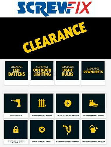 Screwfix Best Offers & Special Buys