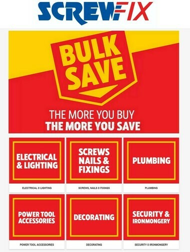 Screwfix Best Offers & Special Buys