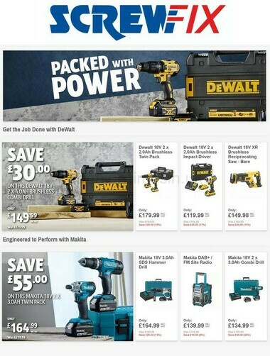 Screwfix Best Offers & Special Buys