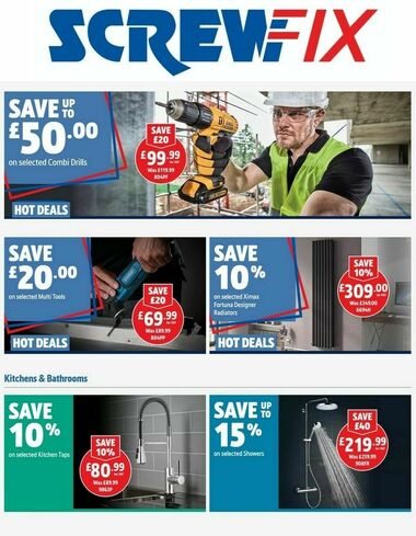 Screwfix Best Offers & Special Buys