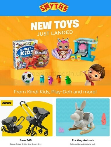 Smyths Toys - Llandudno - Opening Times & Store Offers