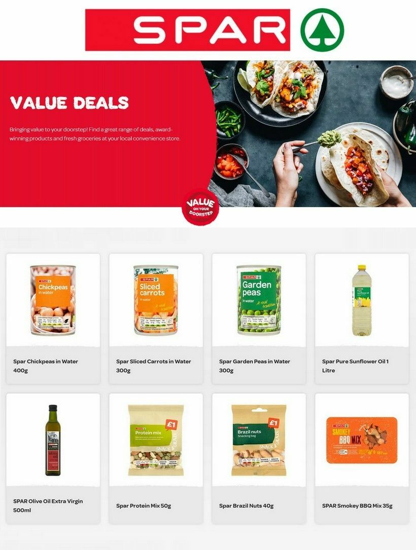 SPAR from 24 November