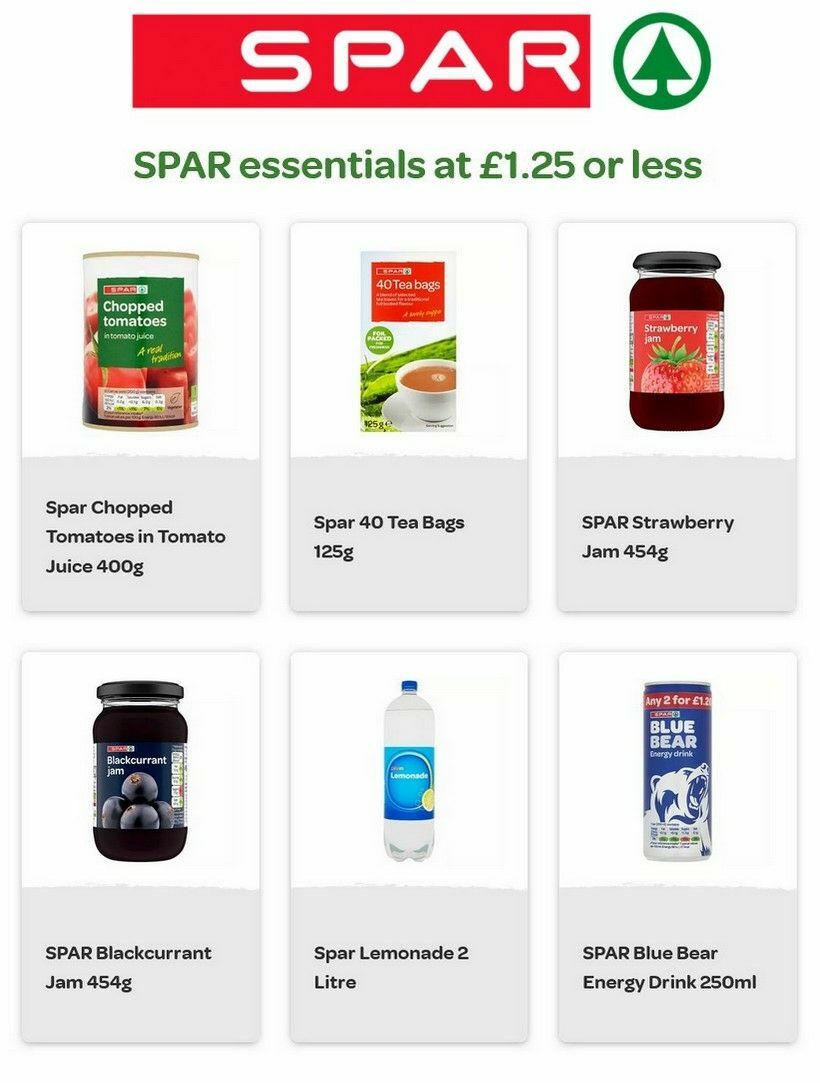 SPAR from 2 February