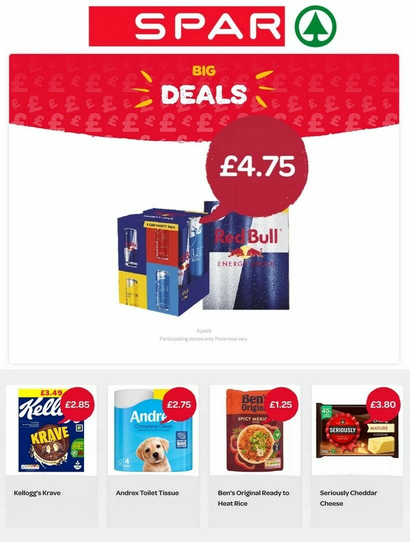 SPAR from 25 April