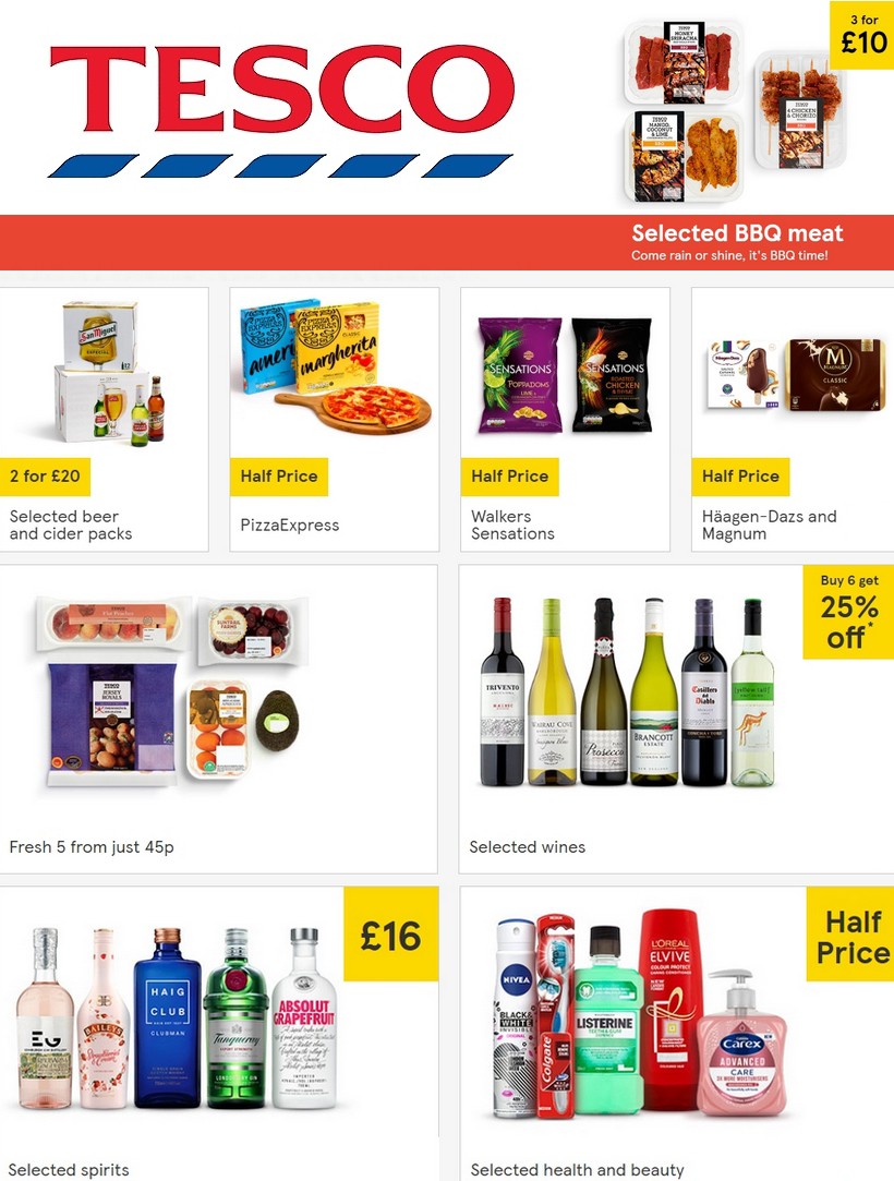 TESCO Offers & Special Buys from 3 July