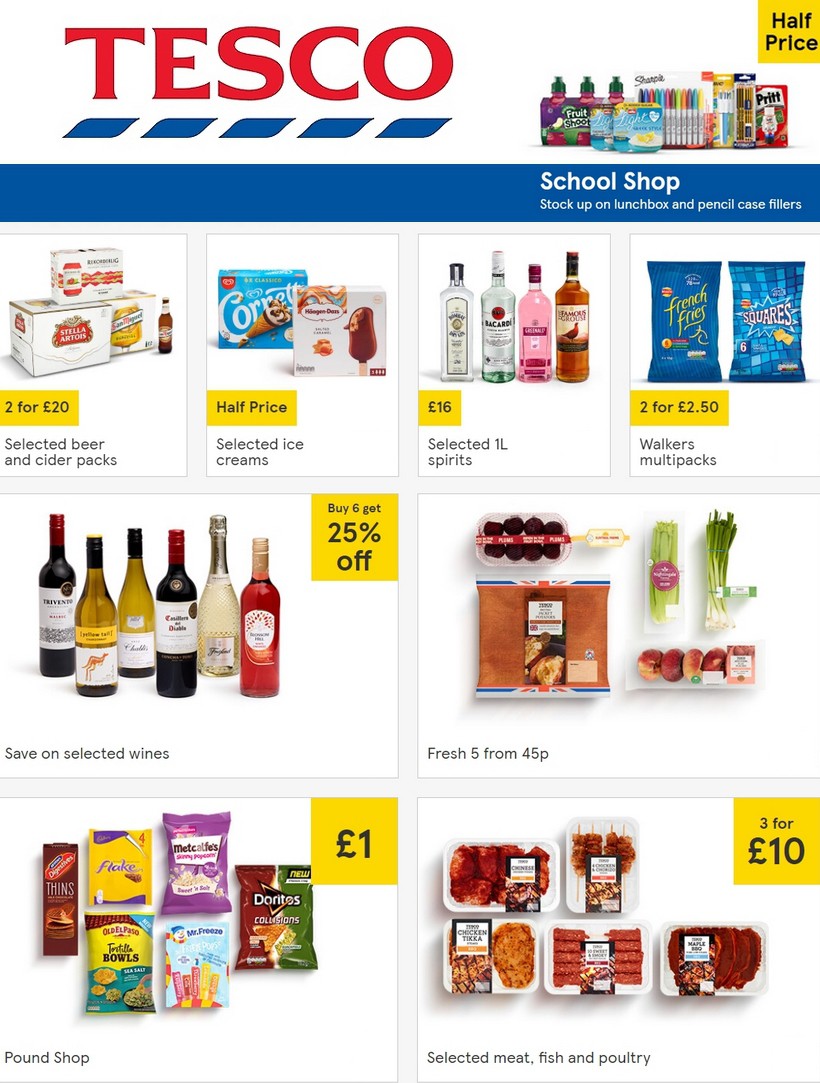 TESCO Offers & Special Buys from 21 August