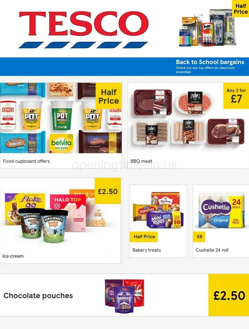 TESCO Offers & Special Buys from 12 August
