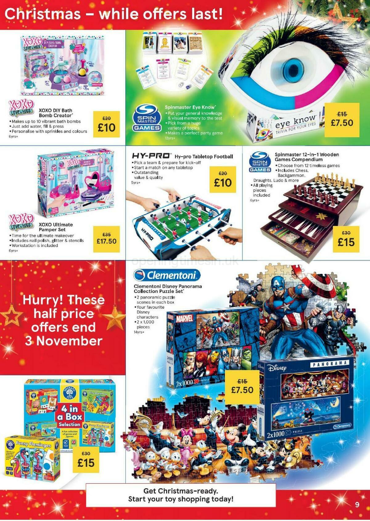 TESCO Tesco Half Price Toy Sale Leaflet Offers & Special Buys from 2 ...