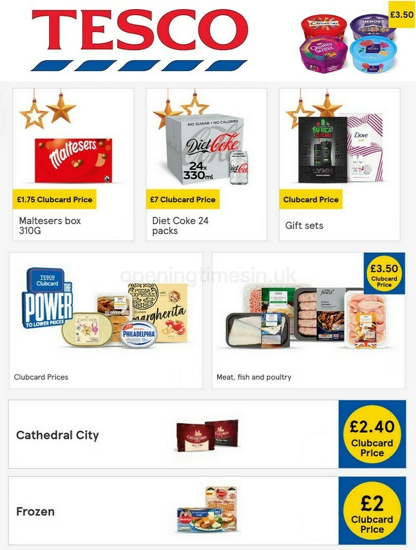 TESCO Offers & Special Buys from 4 November