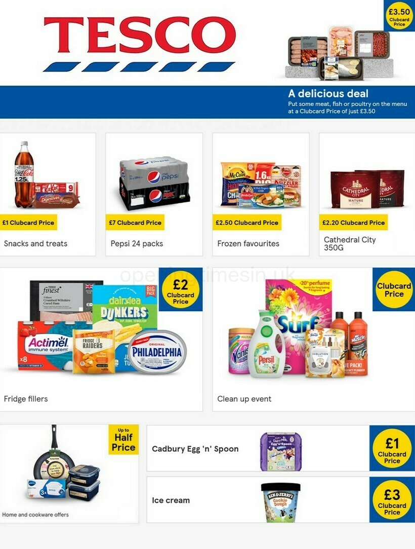 TESCO Offers & Special Buys from 27 January