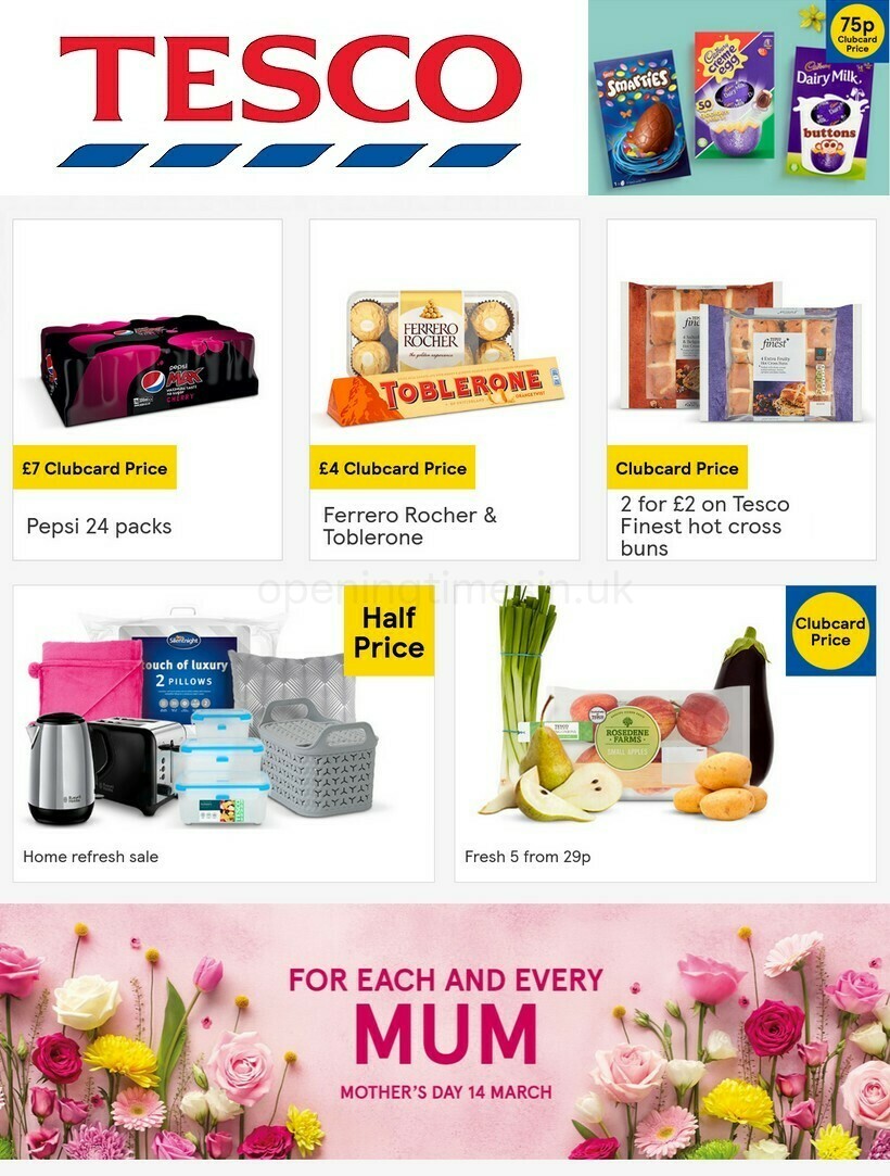 TESCO Offers & Special Buys from 3 March