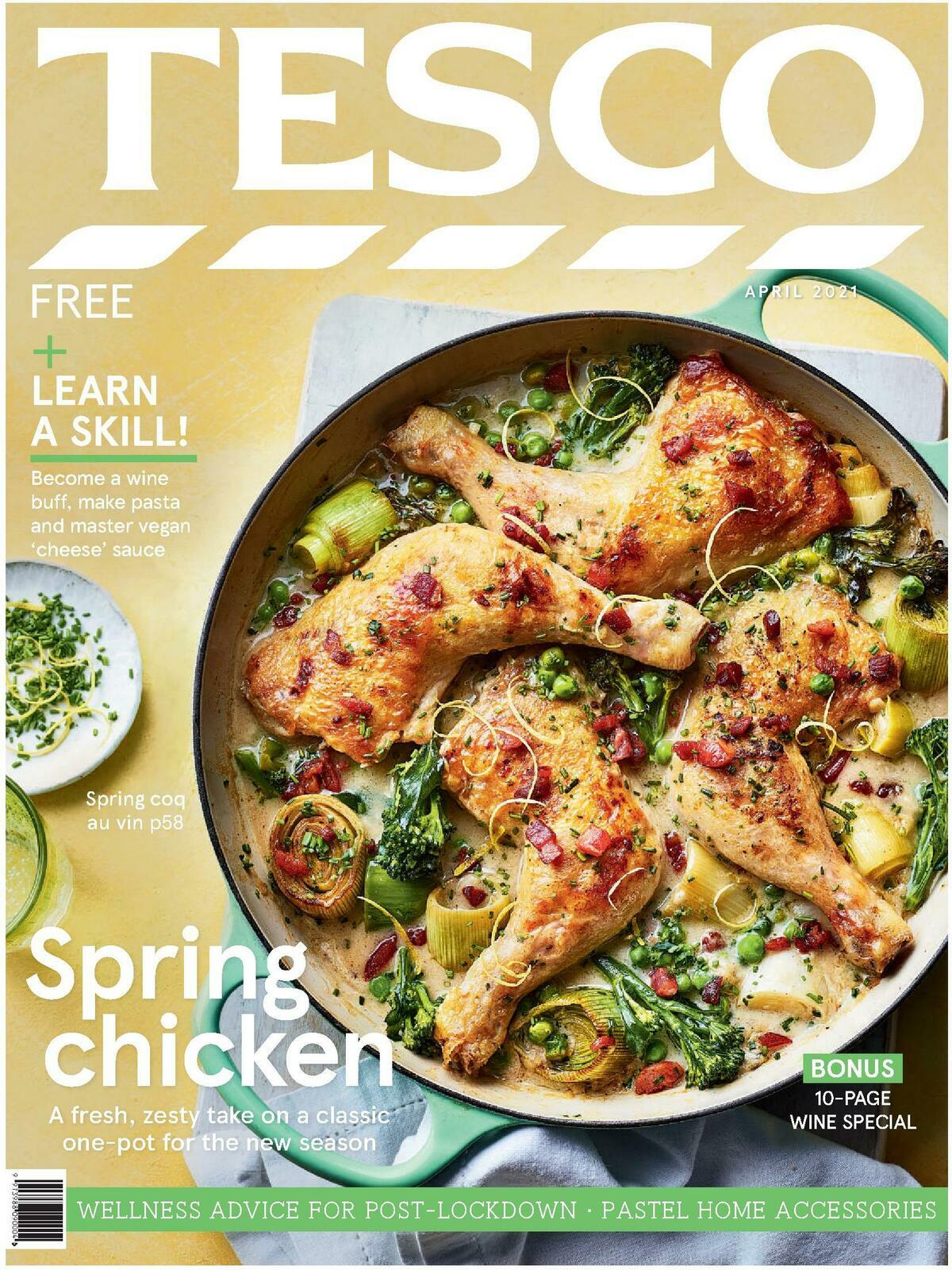 TESCO Magazine April Offers & Special Buys from 1 April