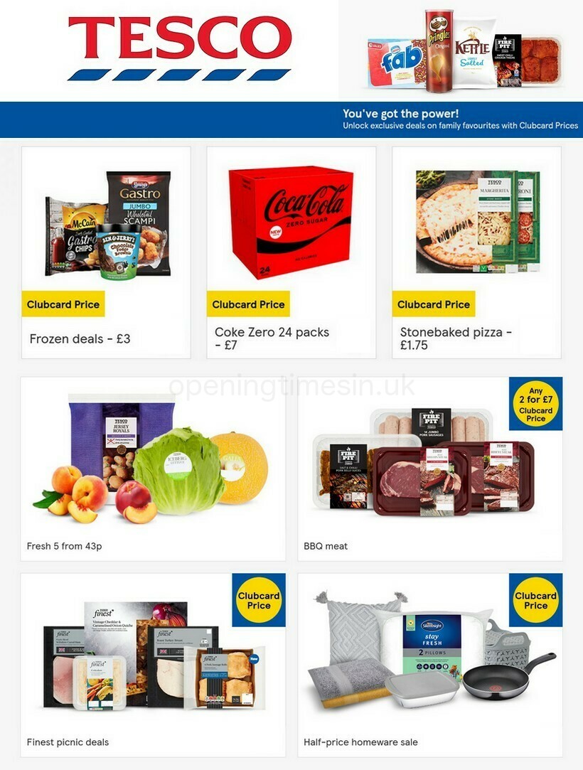 TESCO Offers & Special Buys from 7 July