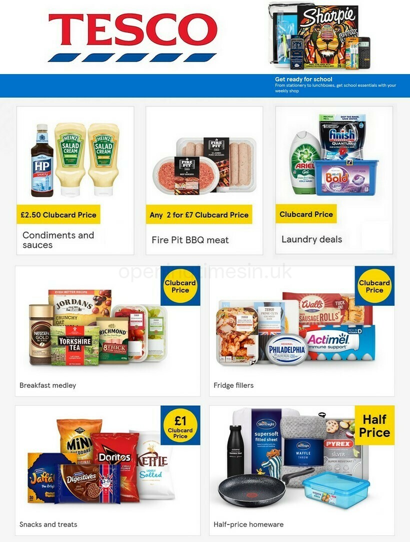 TESCO Offers & Special Buys from 11 August